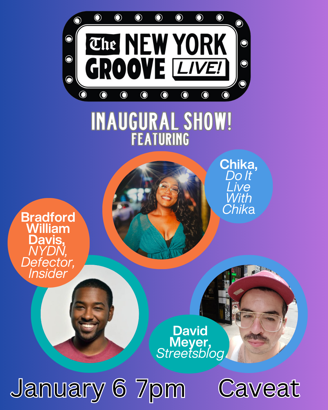 🎤 Next week: You're invited to The New York Groove Live!