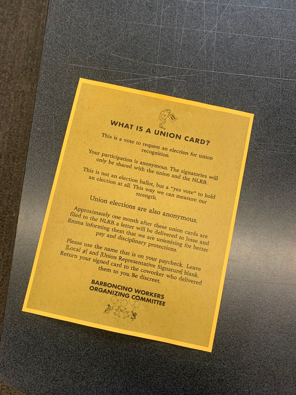 How to unionize your pizza shop